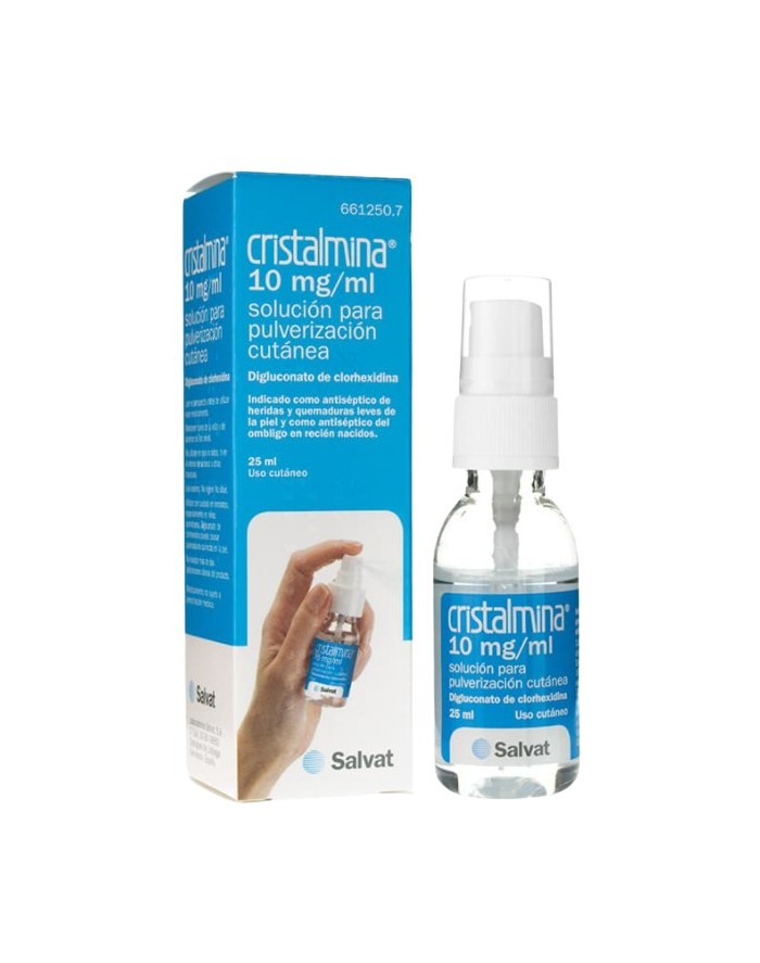 Buy CRISTALMINA 10 MG/ML SOLUTION FOR SKIN SPRAY, 1...