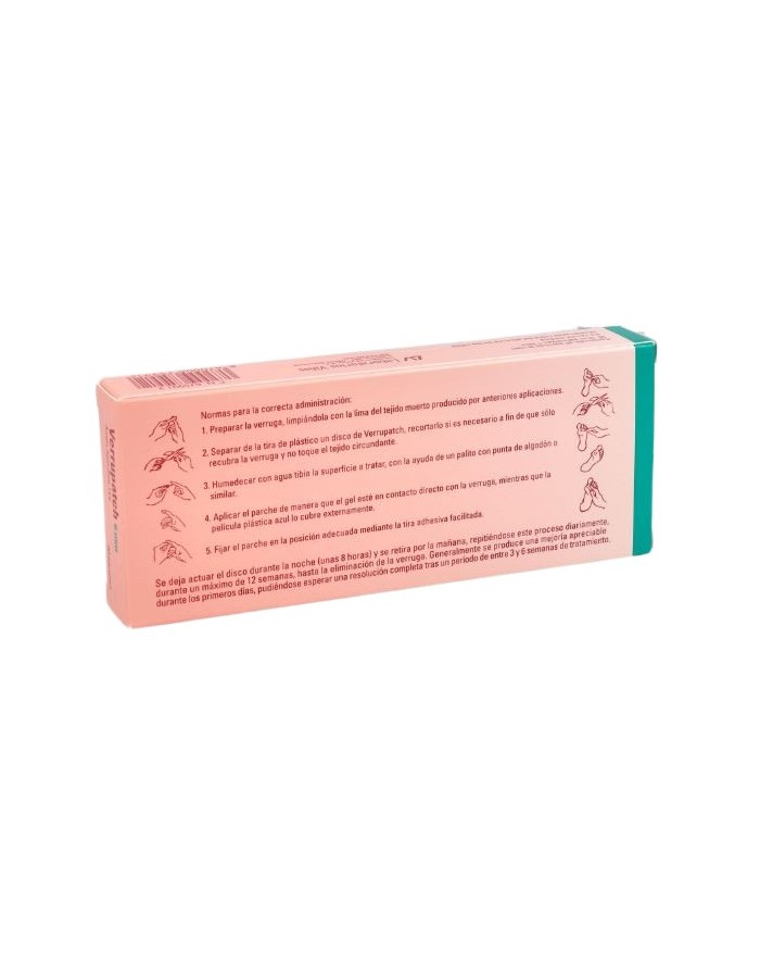 Verrupatch 6 mm con Ácido Salicílico 15% 20 Parches