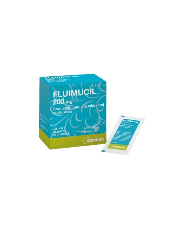 Fluimucil Solución Oral 200 mg 30 sobres