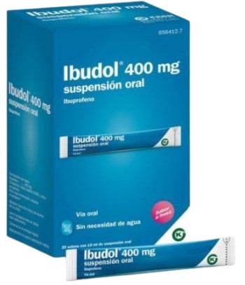 IBUDOL 400 MG SUSPENSION 20 SOBRES 10 ML
