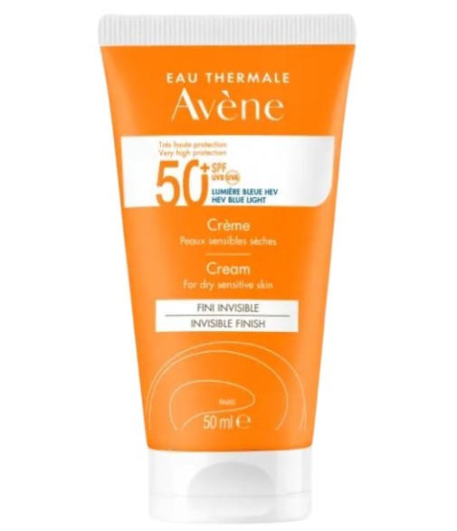 Buy AVENE SOLAR FACTOR 50+ CREAM 50 ML at Farmaten
