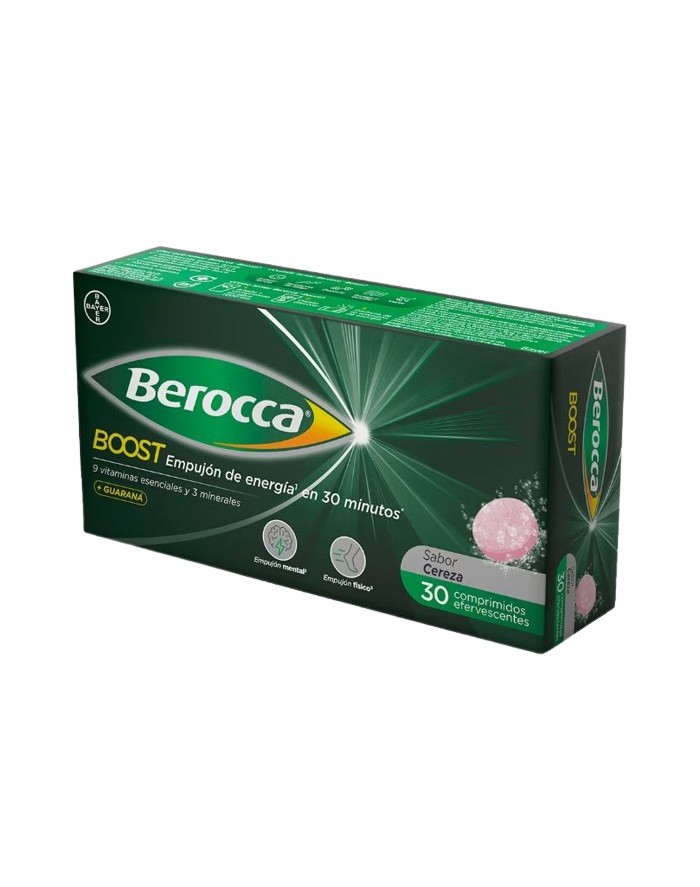 Buy Berroca Boost Effervescent 30 tablets at Farmaten