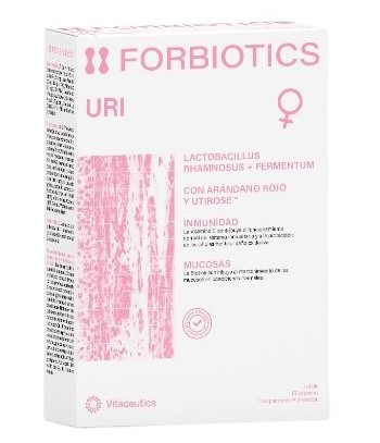 Forbiotics Uri 15 cápsulas