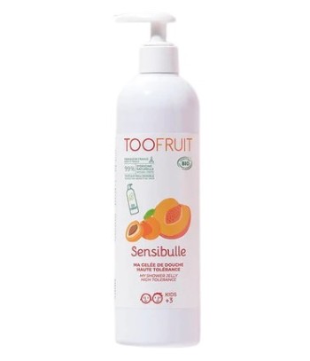 Toofruit High Tolerance Shower Gel Apricot and Peach 400ml